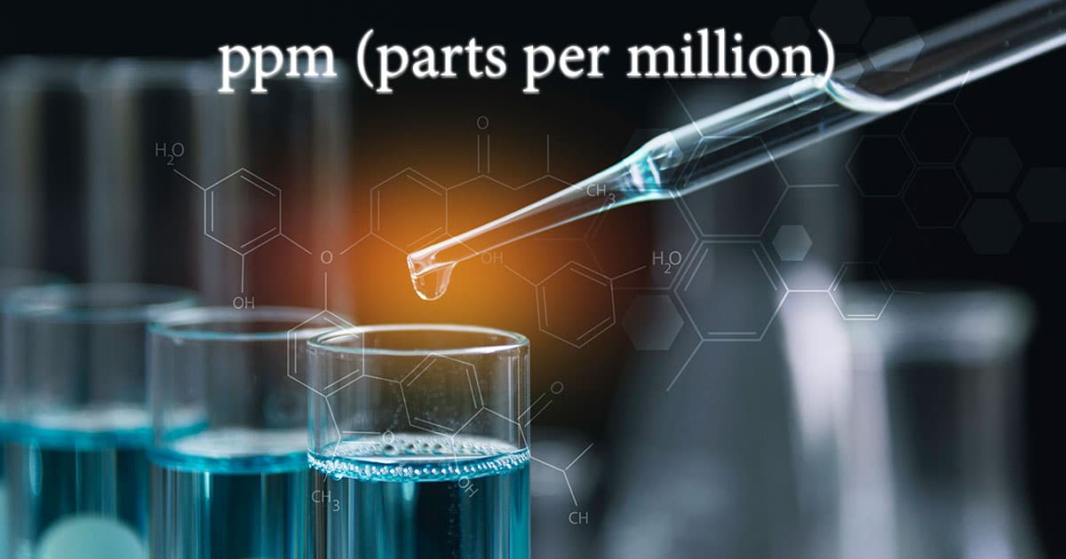 Ppm Parts Per Million Ppm Parts Per Million